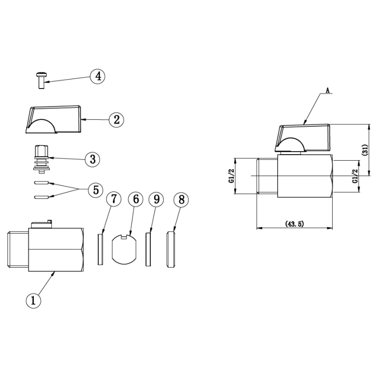 Cobra - - Valve - Isolating - Ball Valve - Chrome | Lixil Africa