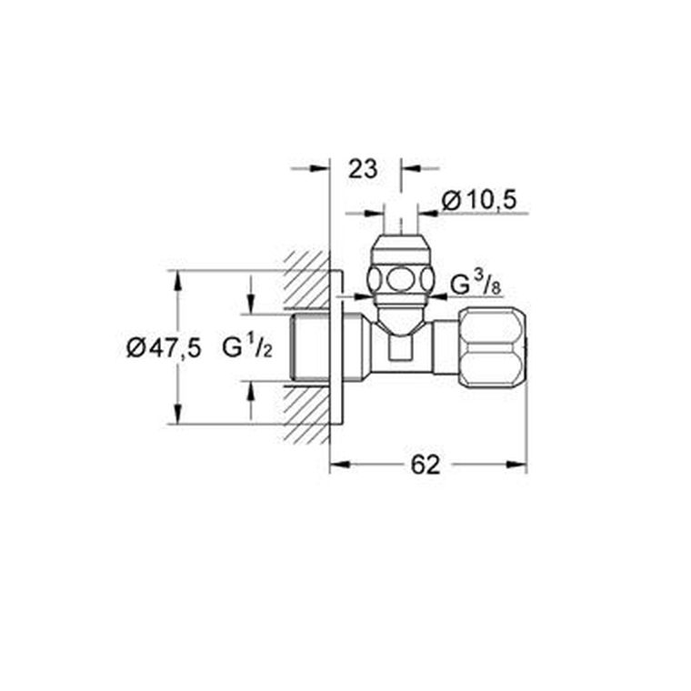Grohe - Universal Valve 1/2 | Lixil Africa