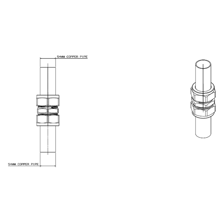 Cobra - Compression - Plumbing Fitting - Coupler - Brass | Lixil Africa