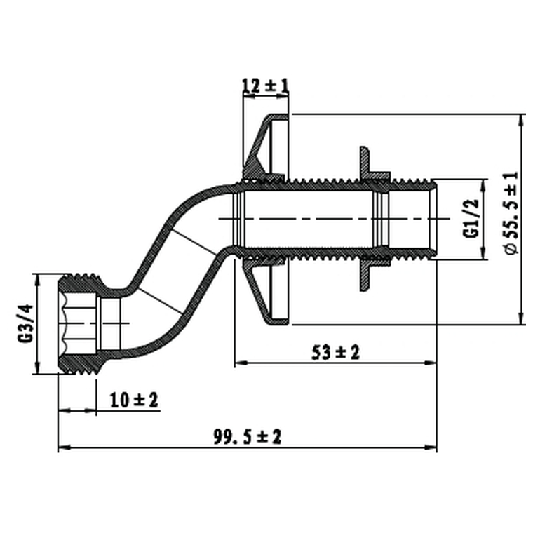 Cobra - - Spare - Tap & Mixer-S Connection - Chrome | Lixil Africa